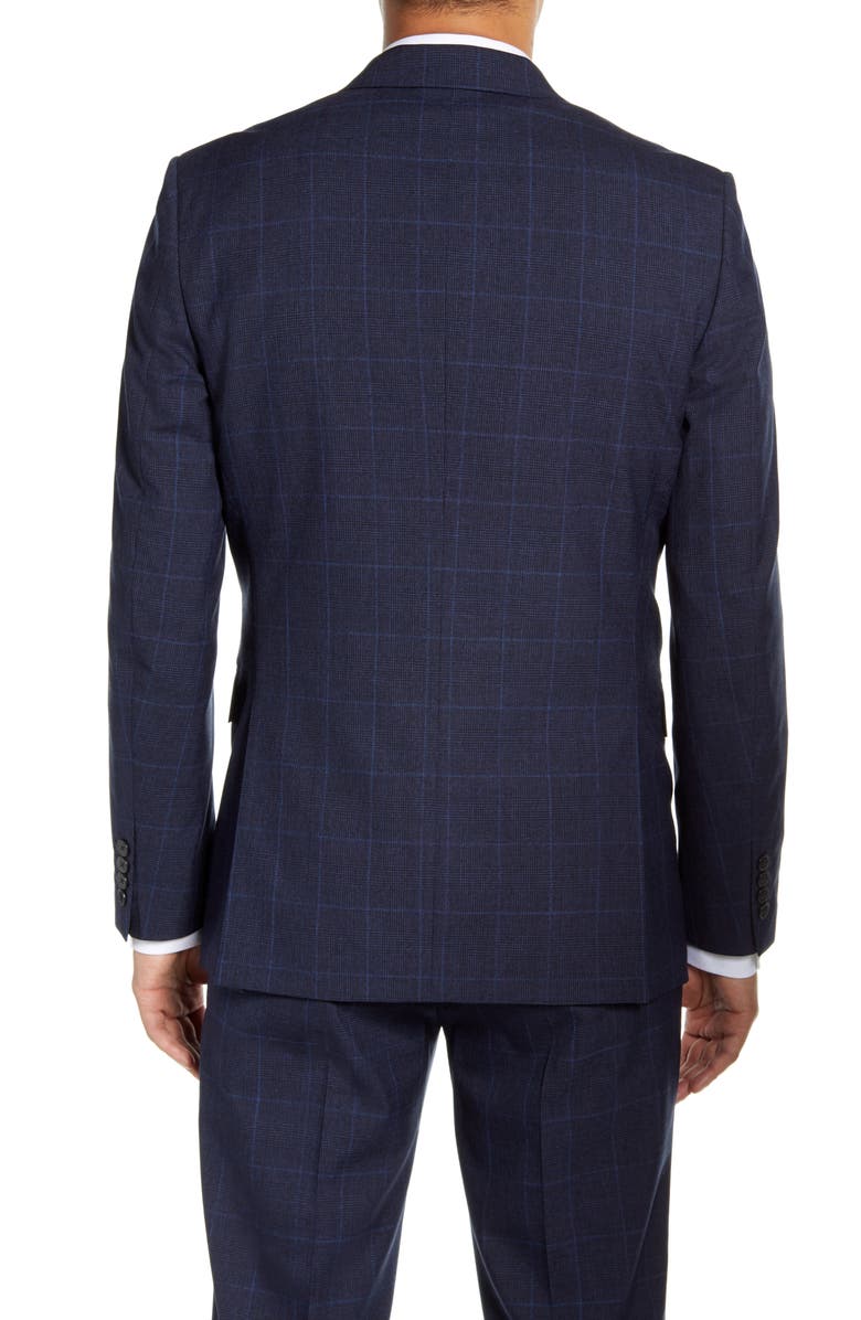 Theory Chambers Kardova Regular Fit Plaid Wool Blazer | Nordstrom
