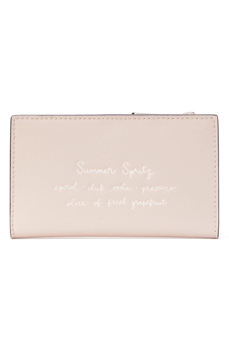 Kate Spade New York tini embellished saffiano leather bifold wallet ...