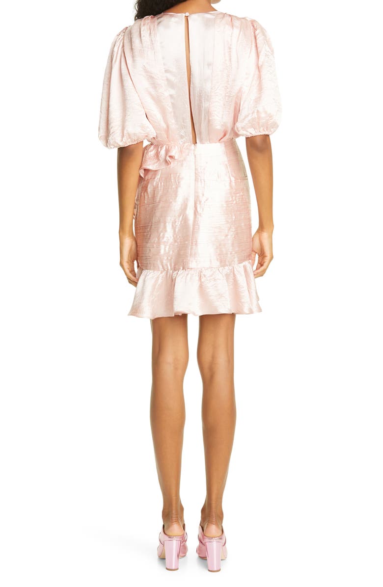 Ronny Kobo Textured Satin Dress | Nordstromrack