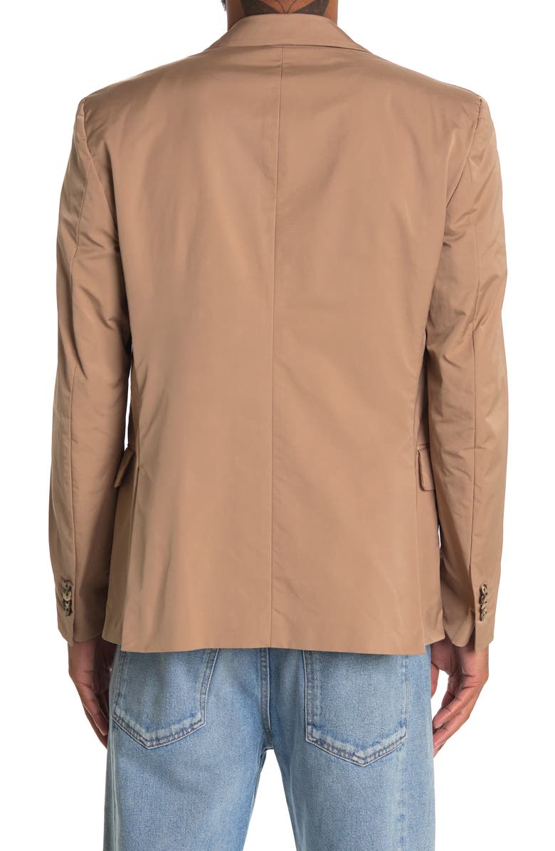 Valentino Camel Notch Collar Two Button Jacket | Nordstromrack