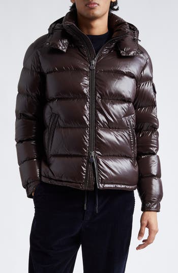 Moncler Maya Lacquered Nylon Down Jacket | Nordstrom Moncler Maya Lacquered Nylon Down Jacket | Nordstrom