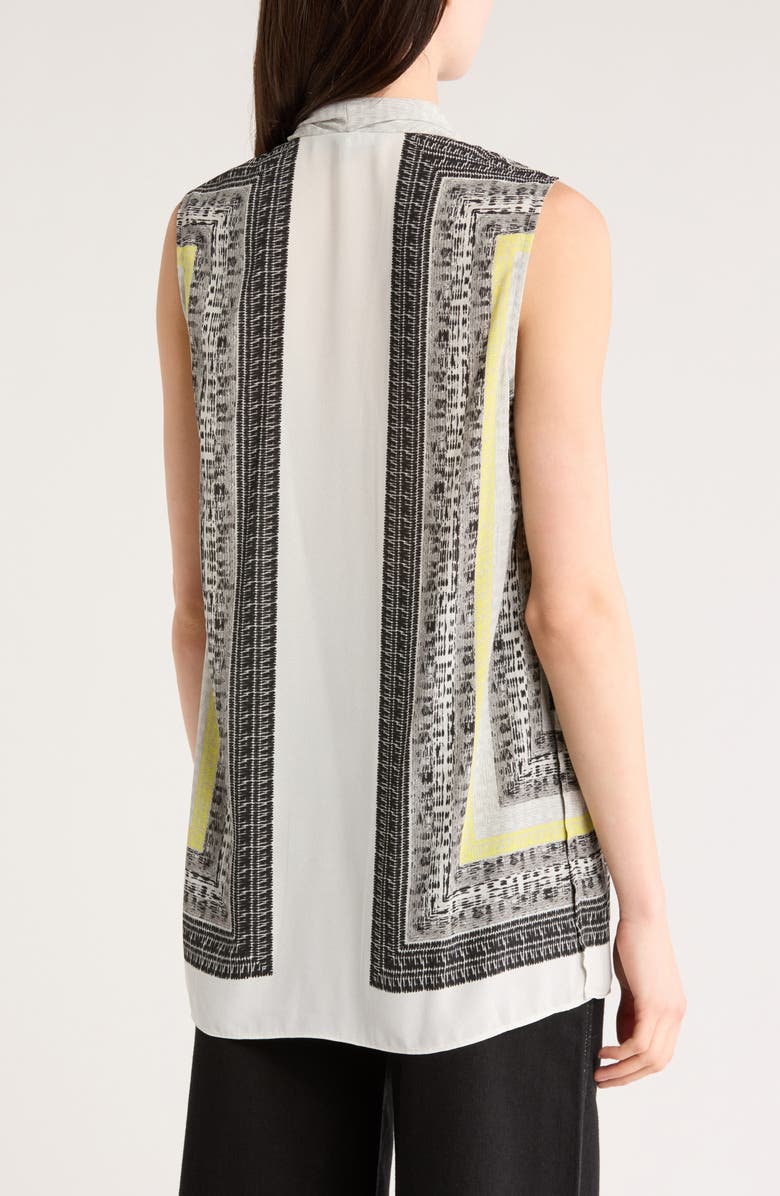 BCBGMAXAZRIA Printed Drape Front Tank | Nordstromrack