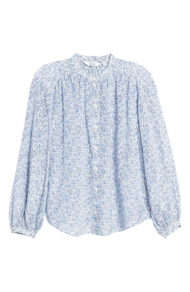 & Other Stories Print Cotton & Silk Blouse | Nordstromrack