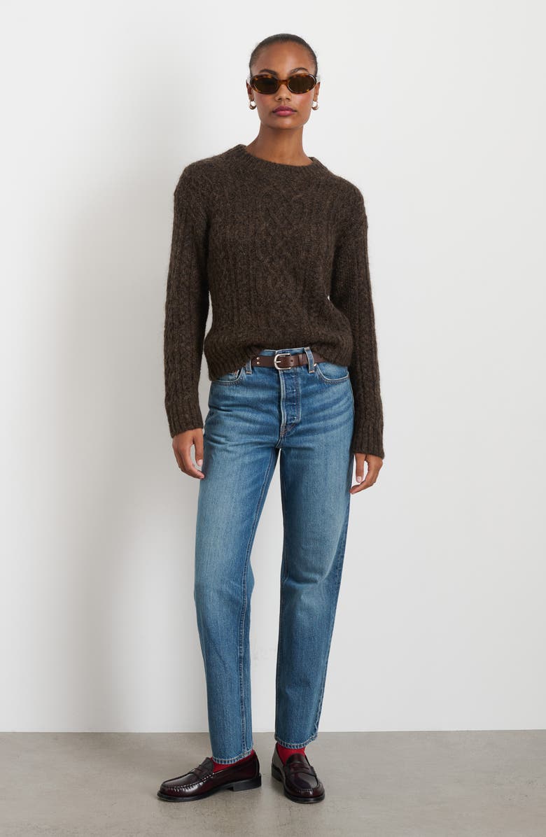 Alex Mill Catskill Cable Sweater | Nordstrom