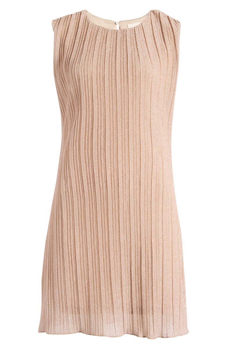 MELLODAY Sparkle Pleated Sleeveless Minidress | Nordstromrack