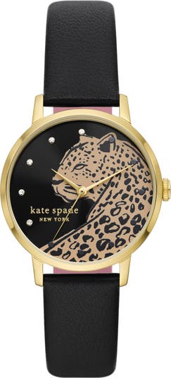 Kate Spade New York metro leather strap watch, 34mm | Nordstrom