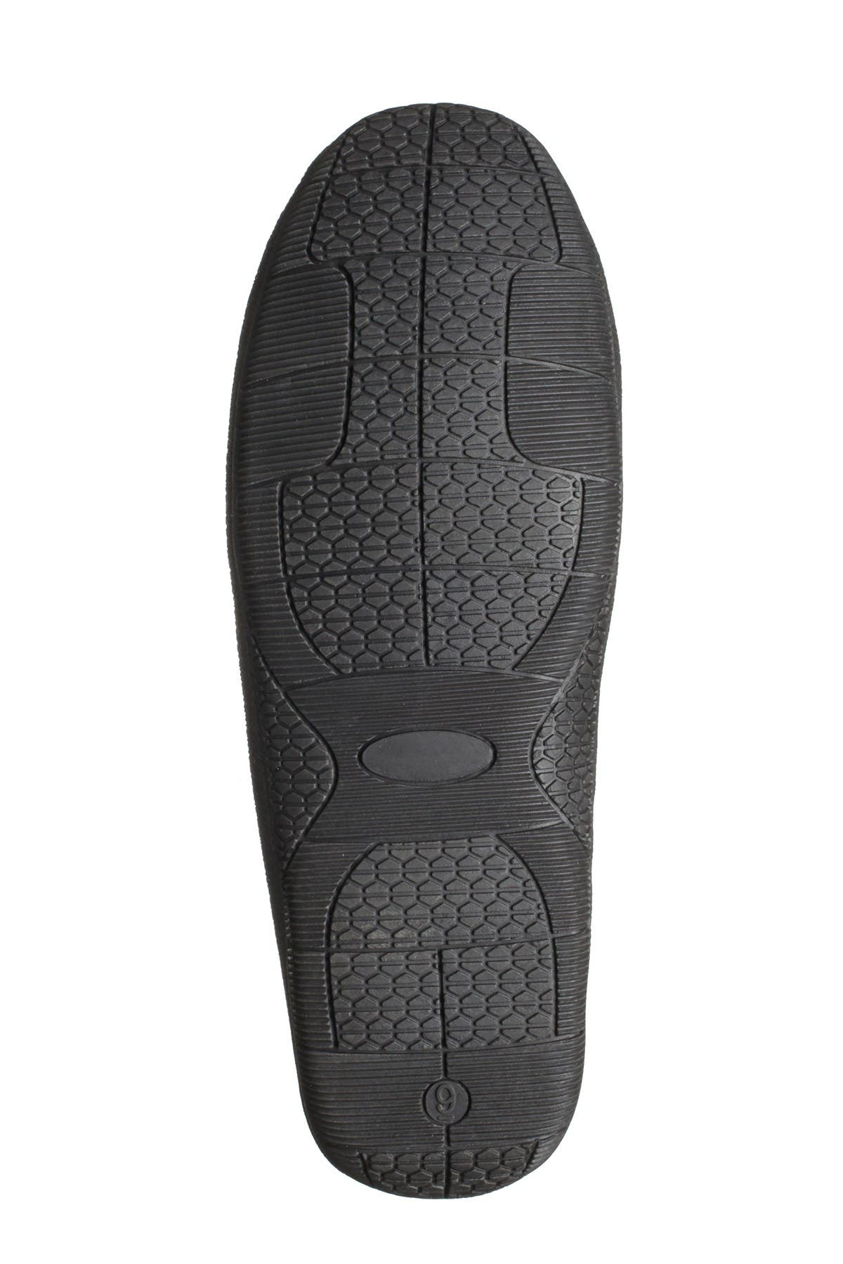 Wallin & Bros. Montreal Faux Fur Moc Leather Slipper | Nordstromrack