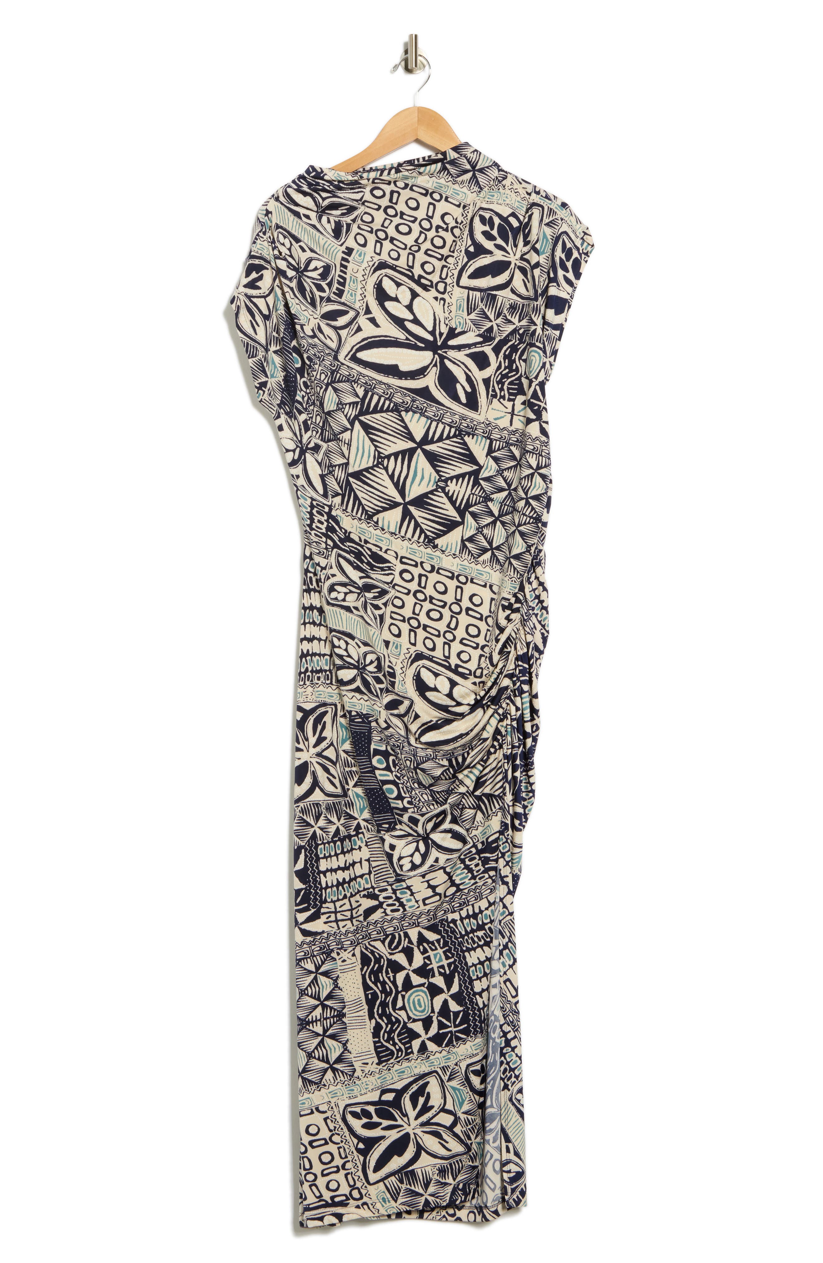 Renee C Ruched Cap Sleeve Stretch Jersey Body-Con Dress | Nordstromrack