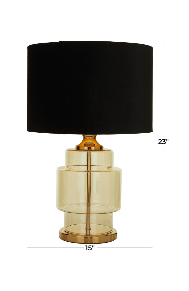 VIVIAN LUNE HOME Gold Glass Table Lamp | Nordstromrack