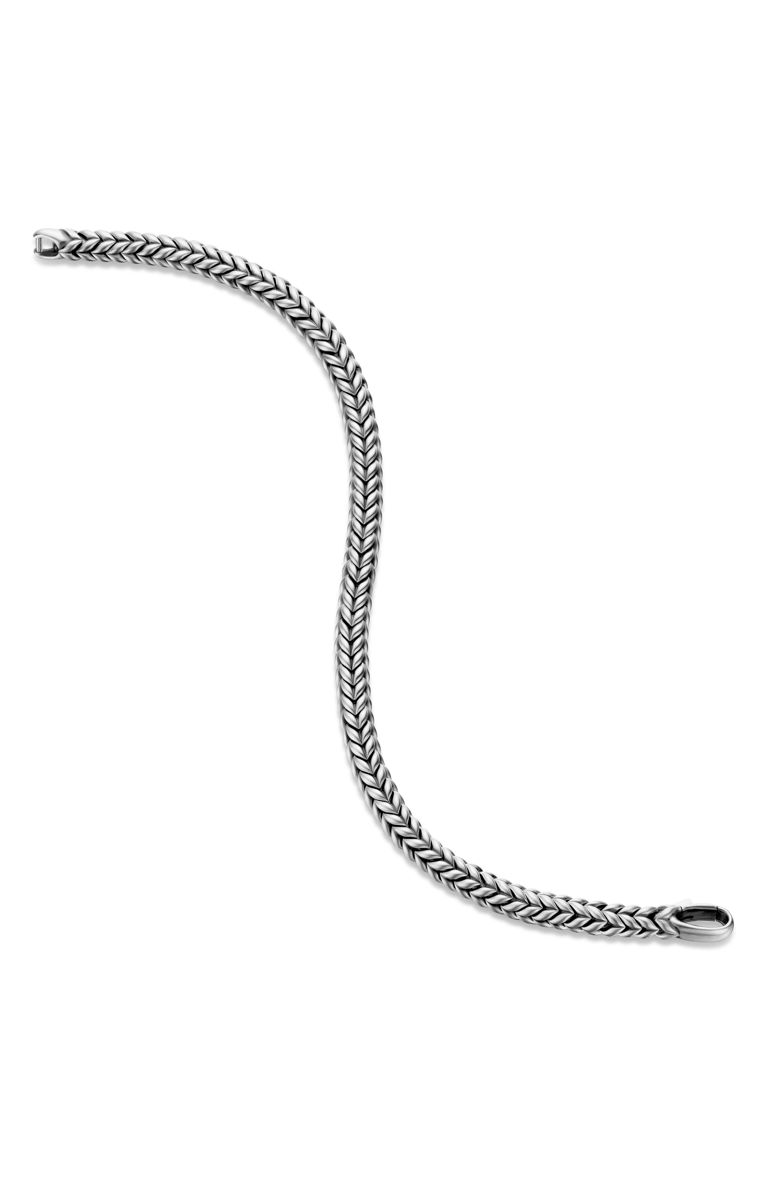 David Yurman Chevron Bead Bracelet in Sterling Silver, 6mm | Nordstrom