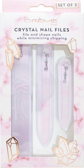 THE CREME SHOP Crystal Nail File - Set of 3 | Nordstromrack