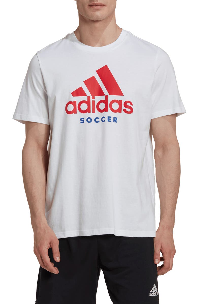 adidas Soccer Logo Cotton Graphic T-Shirt | Nordstromrack