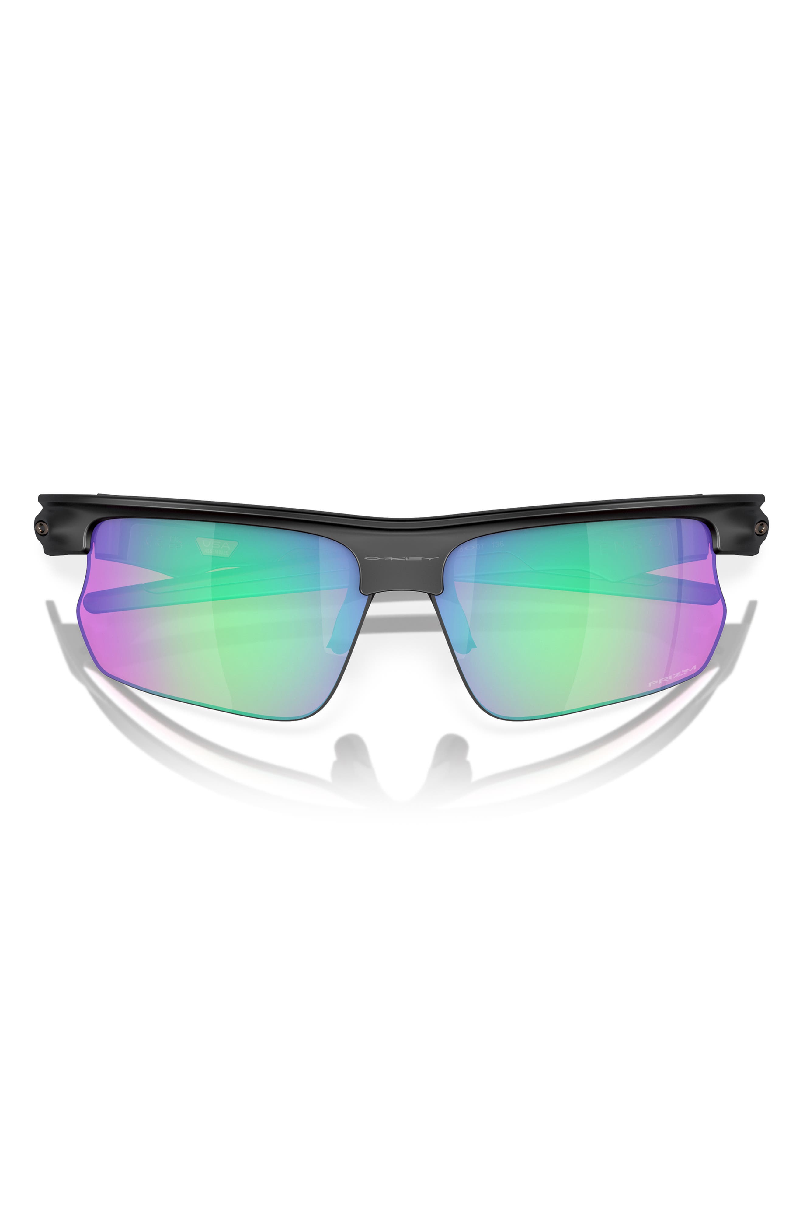 Oakley Bisphaera 68mm Prizm™ Gradient Oversize Polarized Rectangular ...