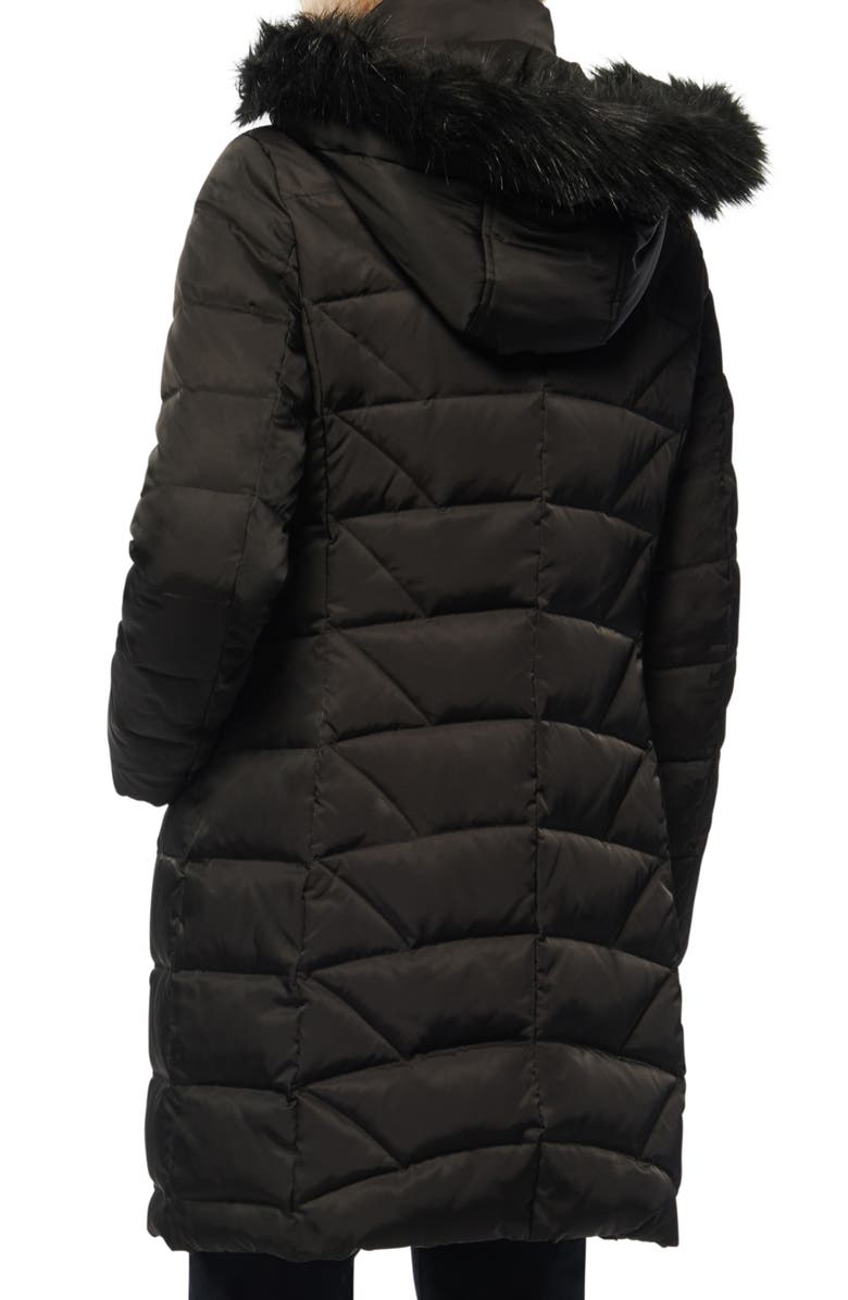 Marc New York Medina Faux Fur Trim Down Puffer Jacket | Nordstromrack