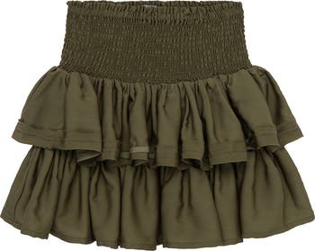 Truce Kids' Smocked Waist Tiered Skirt | Nordstrom