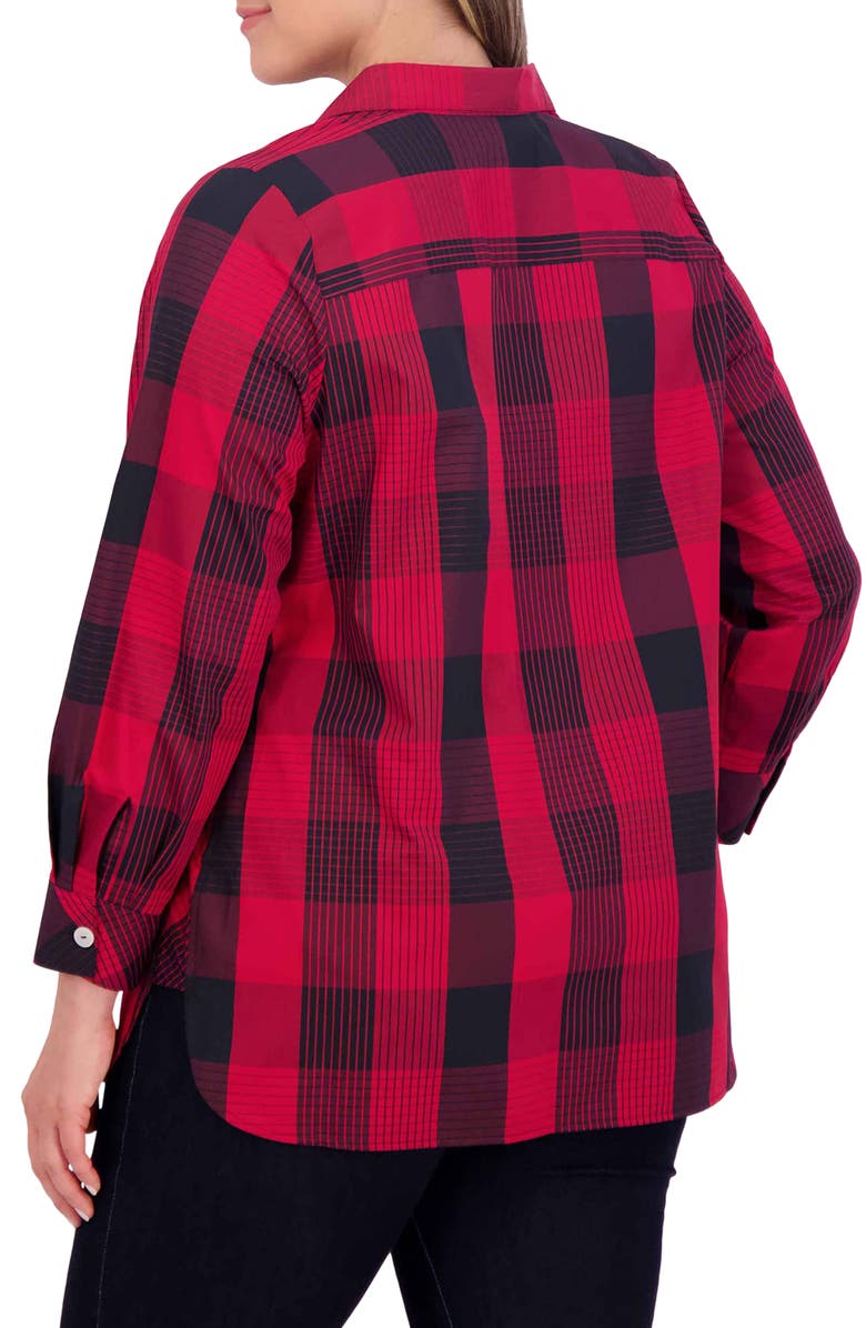 Foxcroft Pandora Buffalo Plaid Button-Up Shirt | Nordstromrack