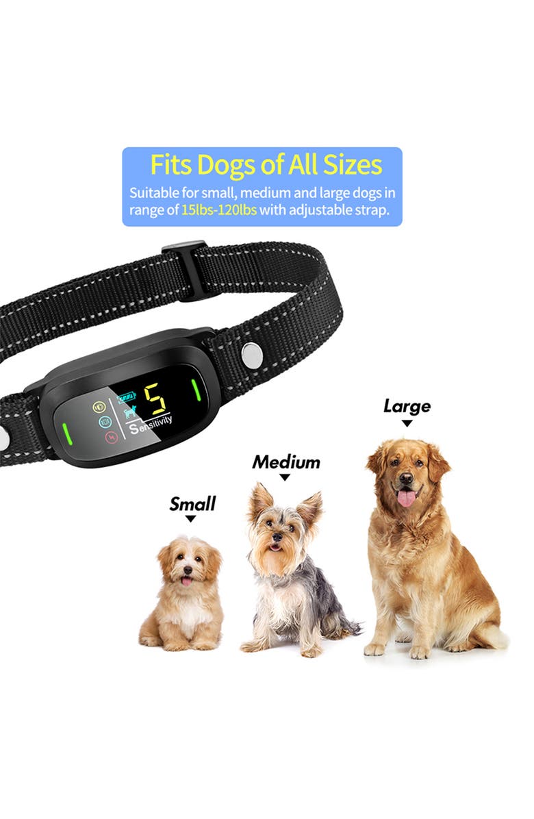 PET LIFE Barkomatic LED 5-Level Sensitivity and 6-Step Automated Beep ...