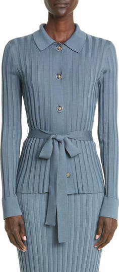 St. John Collection Vanisé Rib Knit Jacket | Nordstrom