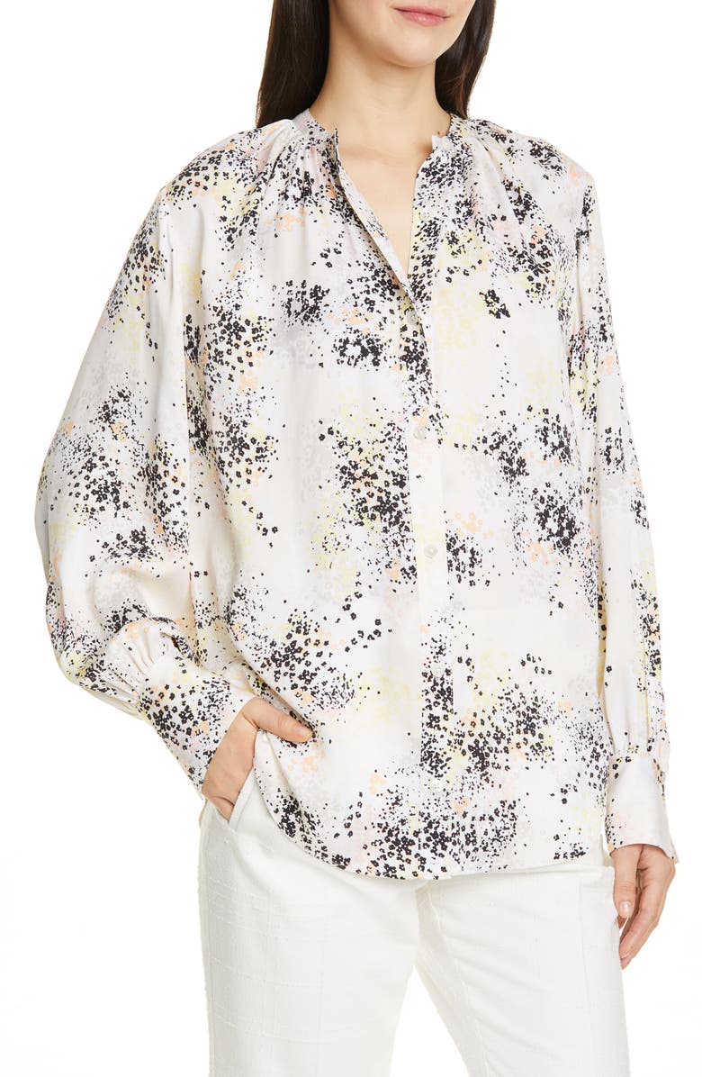 Equipment Causette Print Silk Blouse | Nordstromrack