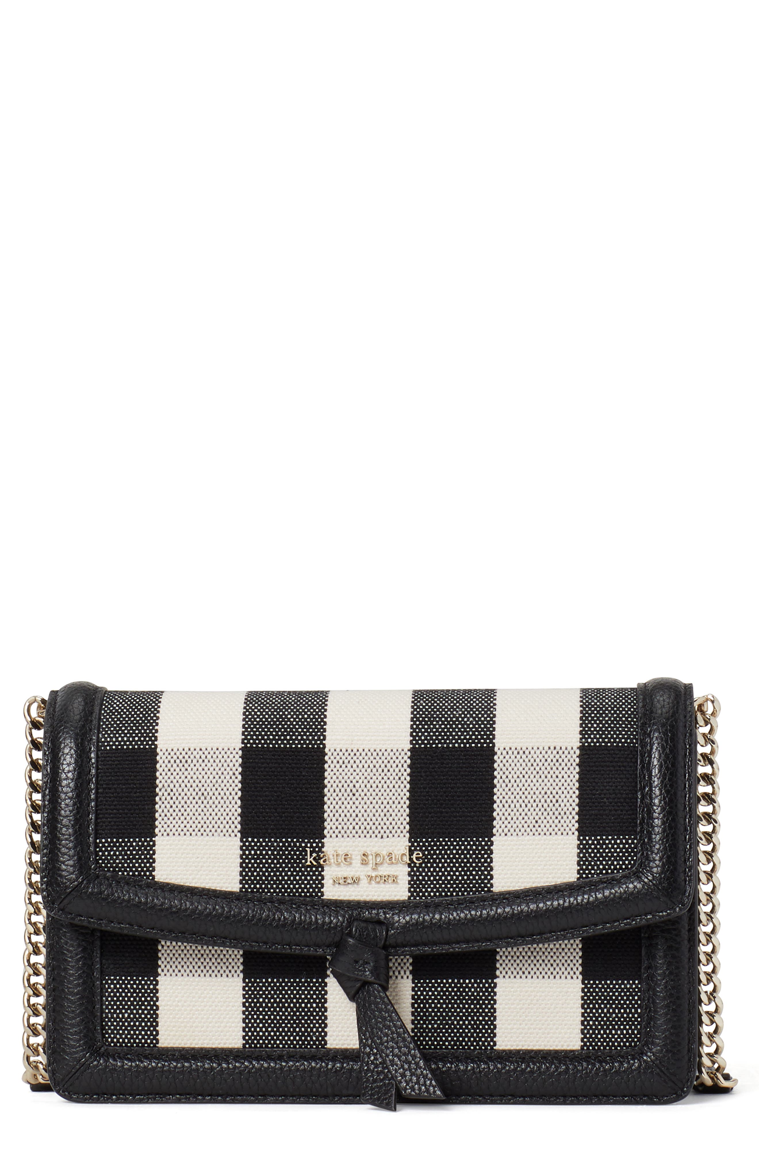 Kate Spade New York knott gingham crossbody bag | Nordstrom