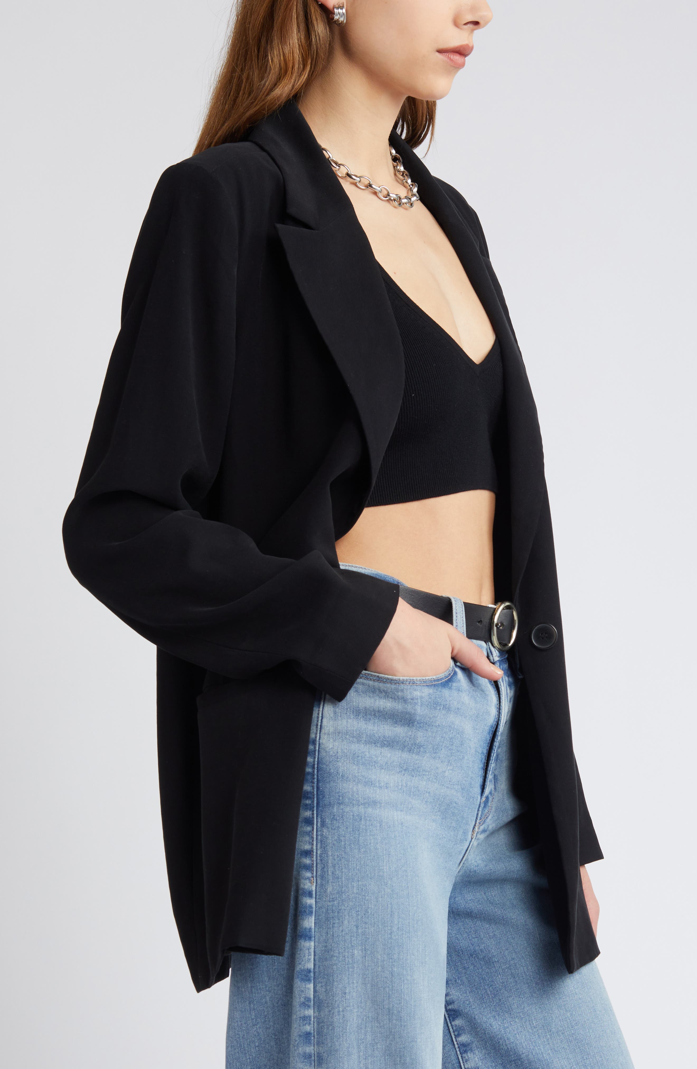 Open Edit Relaxed Fit Blazer | Nordstrom