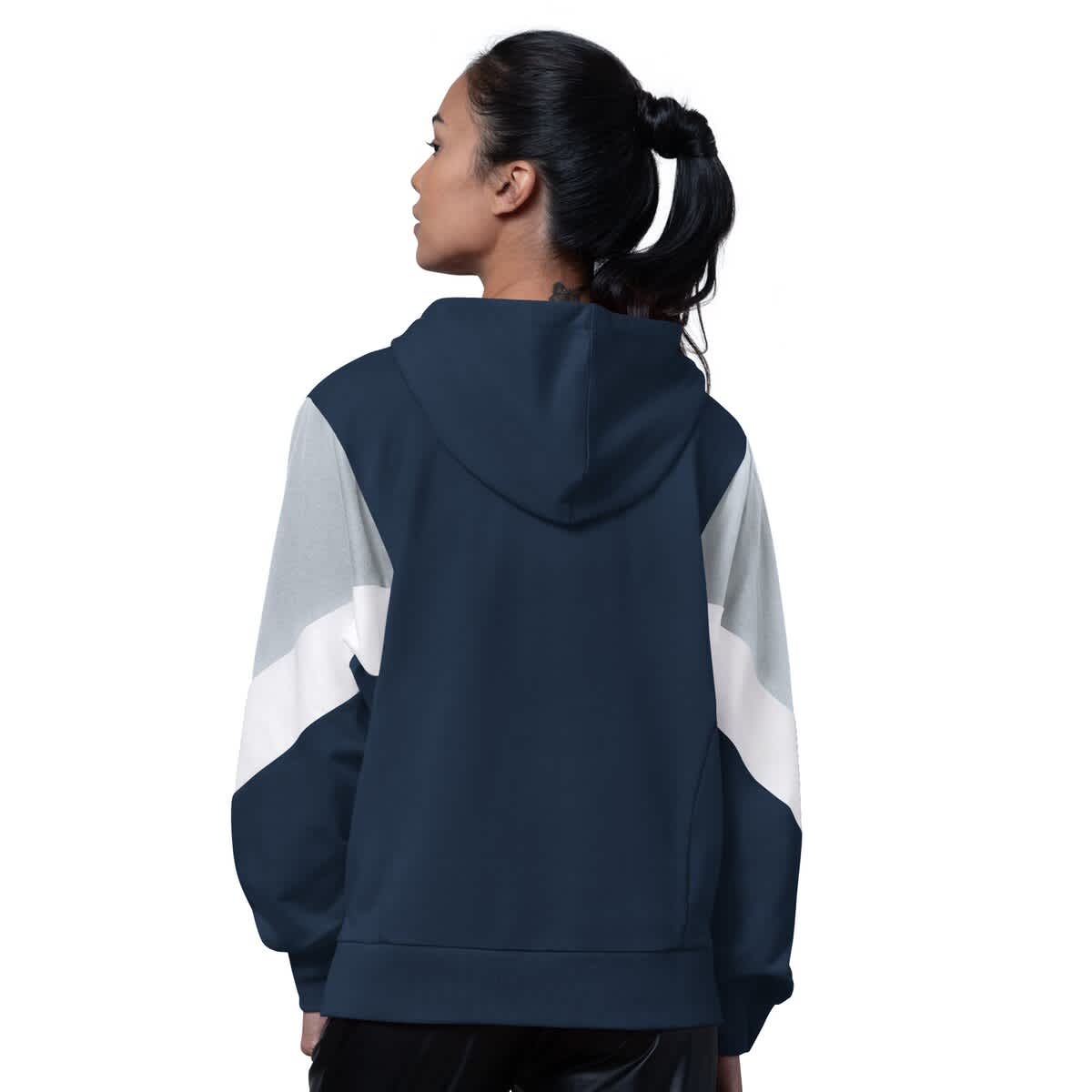 STARTER Women's Starter Navy New York Yankees Scrimmage Pullover Hoodie ...