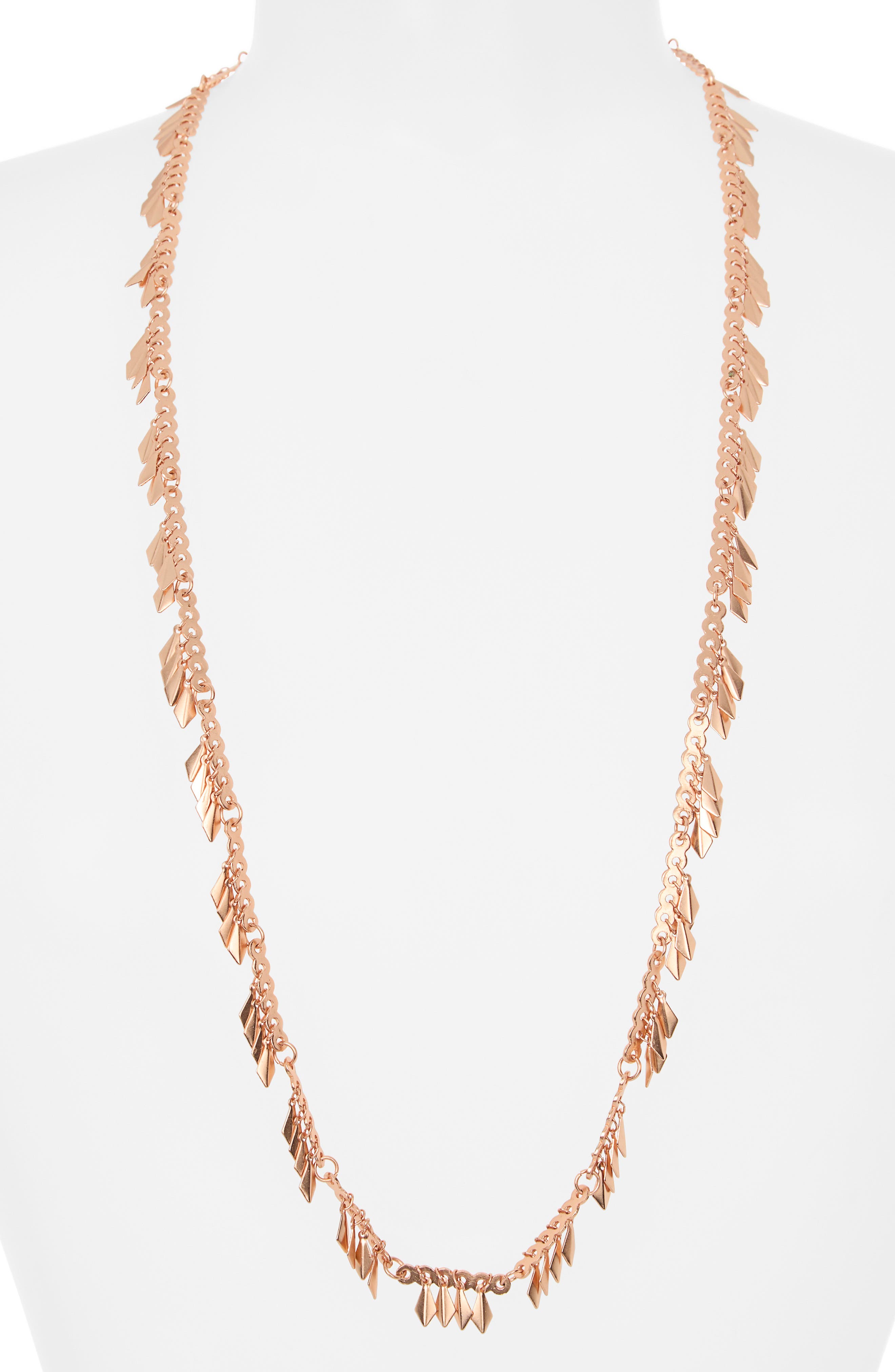 Karine Sultan Long Fringe Necklace | Nordstromrack
