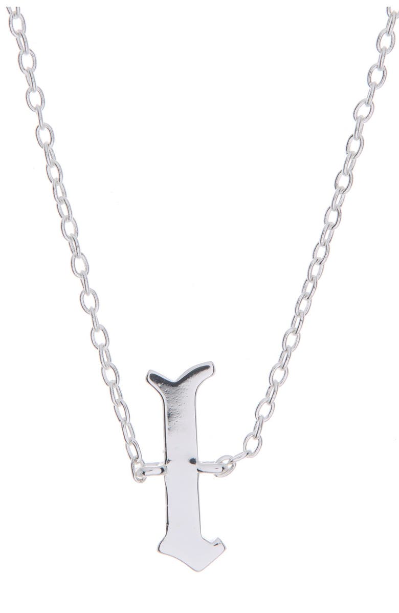 AVIVO Sterling Silver Initial Pendant Choker Necklace - Multiple ...