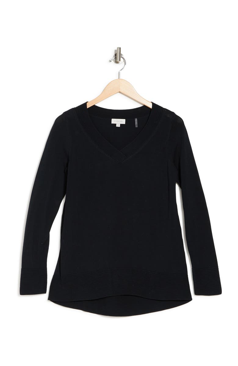 Kinross Rounded High/Low Hem Long Sleeve T-Shirt | Nordstromrack