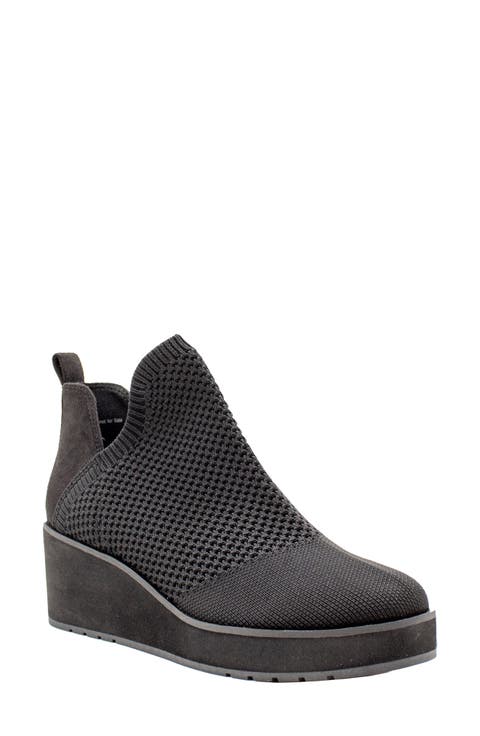 Women's Black Wedge Boots | Nordstrom Rack