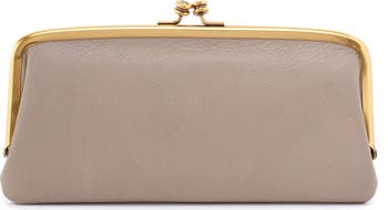 HOBO Large Cora Leather Frame Clutch | Nordstrom