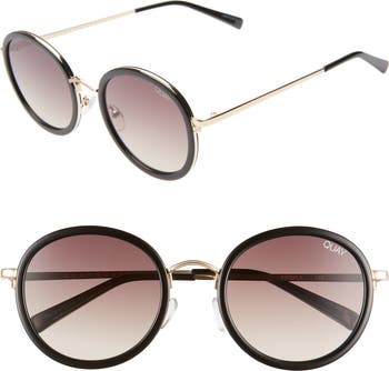 QUAY Australia Firefly 52mm Round Sunglasses | Nordstrom