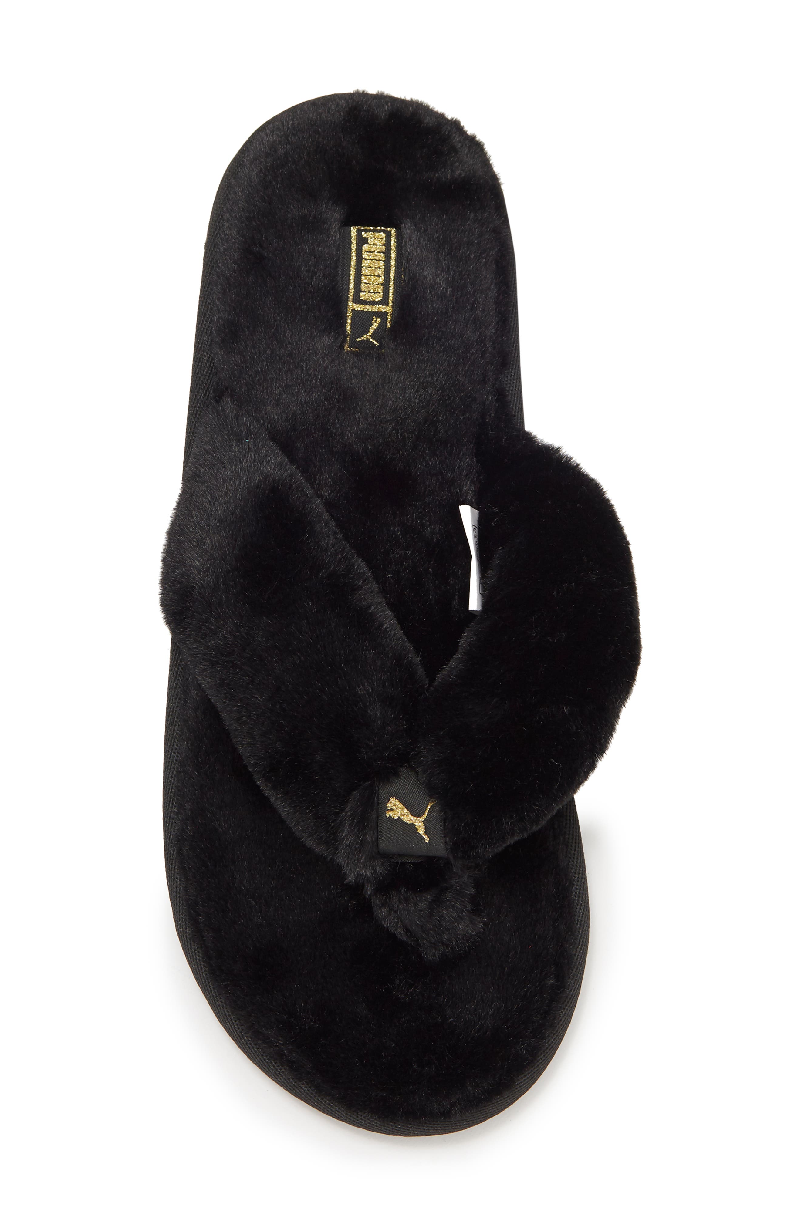 PUMA Fluff Faux Fur Flip-Flop (Women) | Nordstromrack