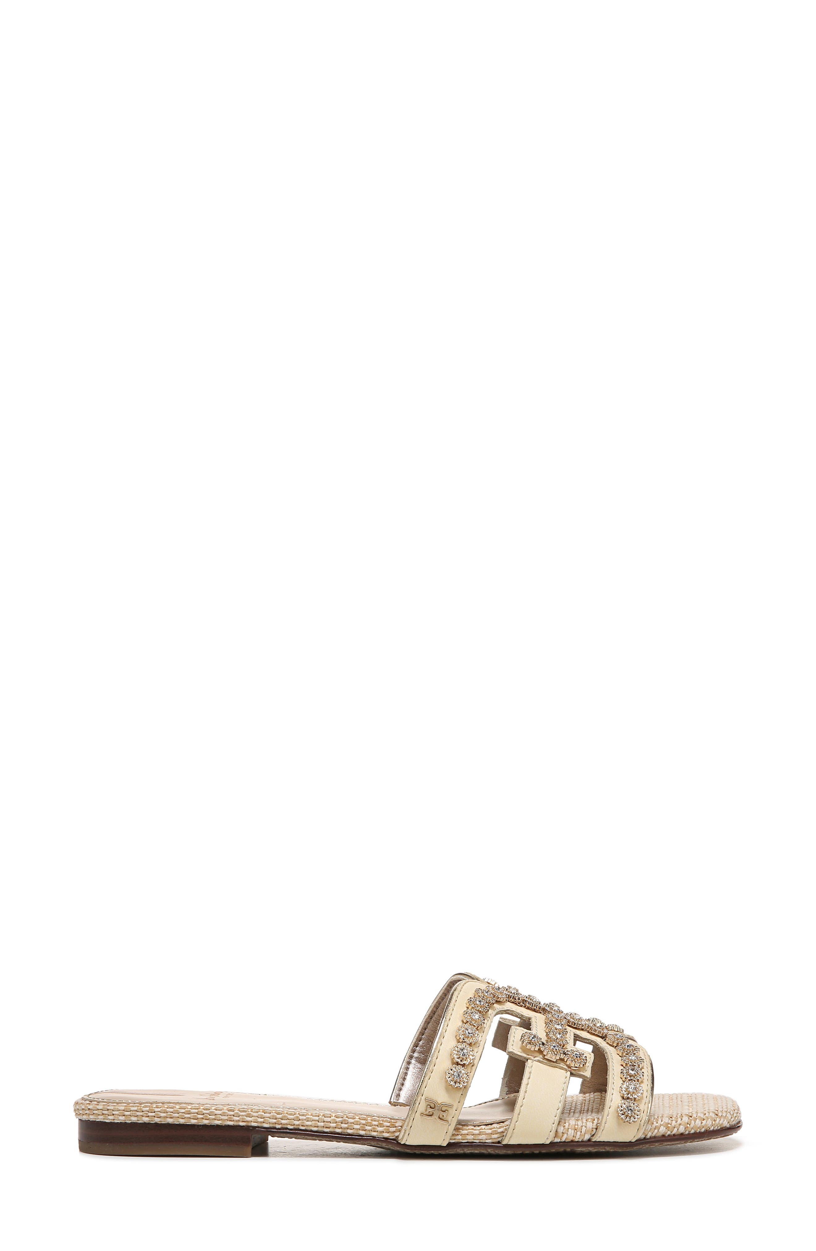 Sam Edelman Bay Fleur Cutout Slide Sandal (Women) | Nordstromrack