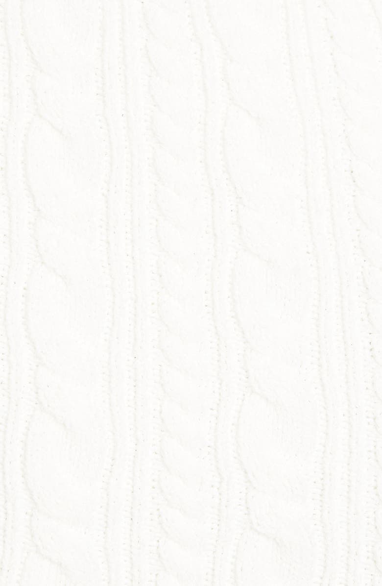 Rebecca Taylor Off the Shoulder Cable Short Sleeve Cardigan | Nordstromrack