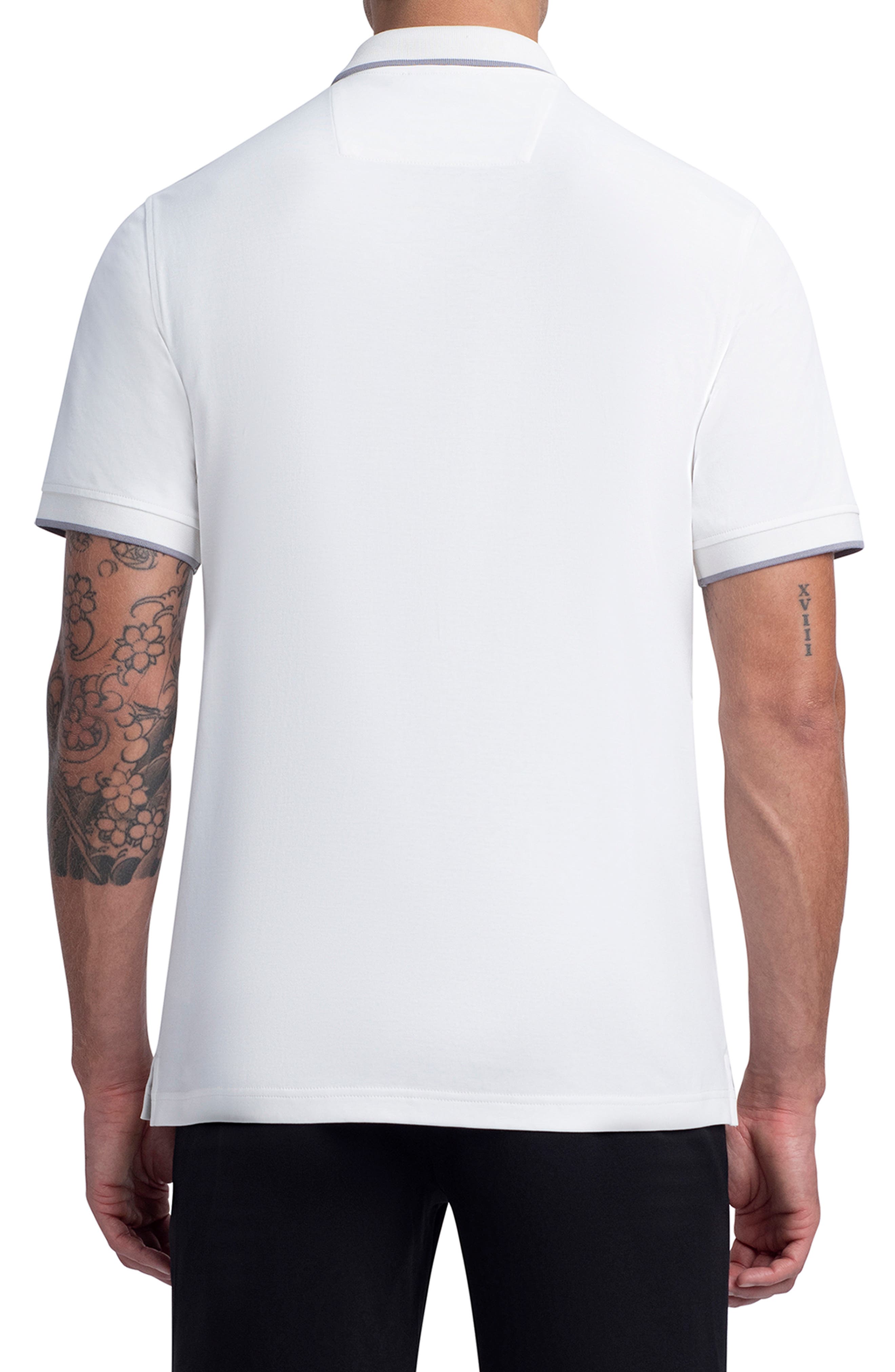 Bugatchi Zip Placket Polo | Nordstromrack