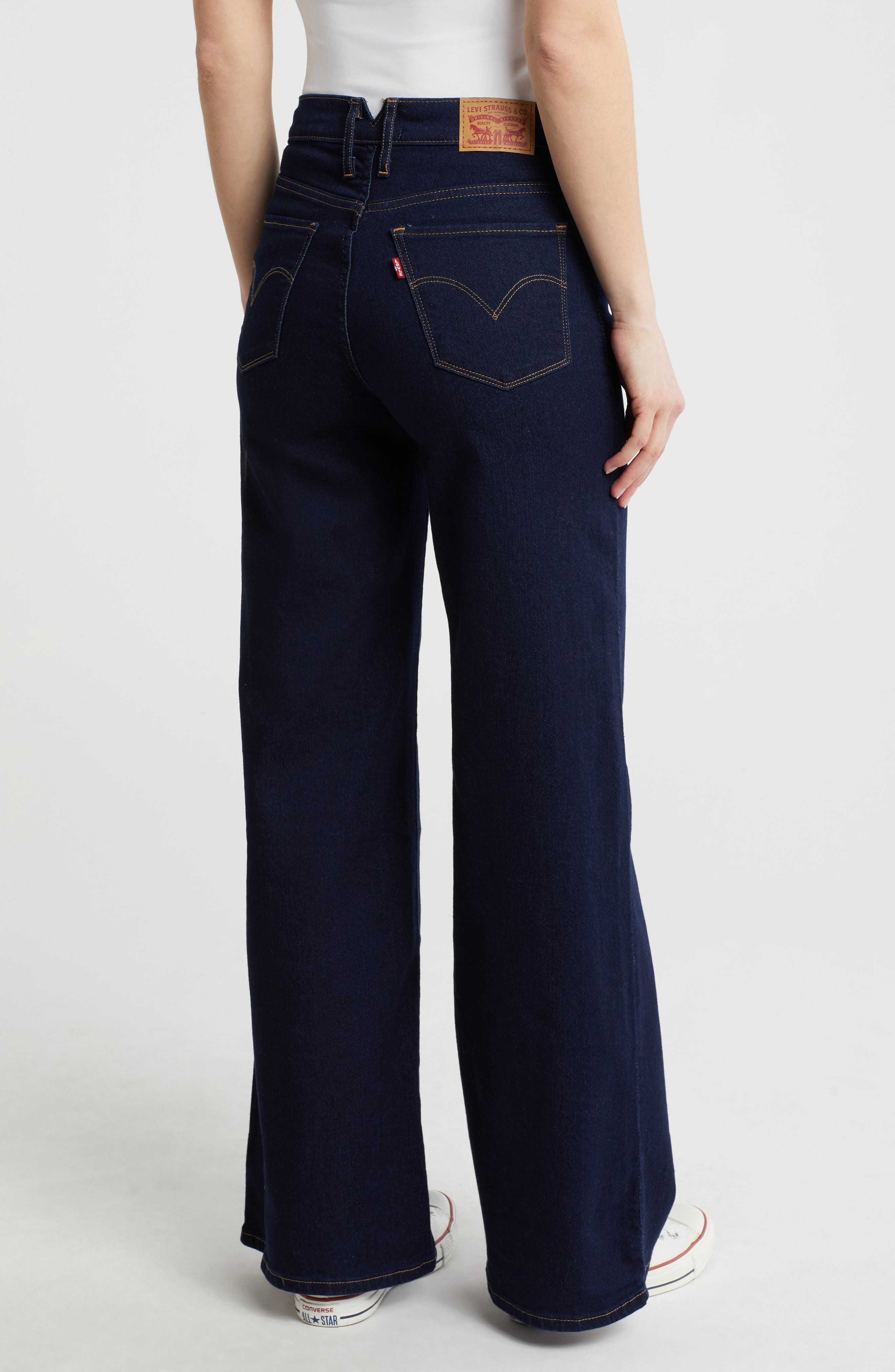 318 Shaping Wide Leg Jeans (Women) | Nordstromrack