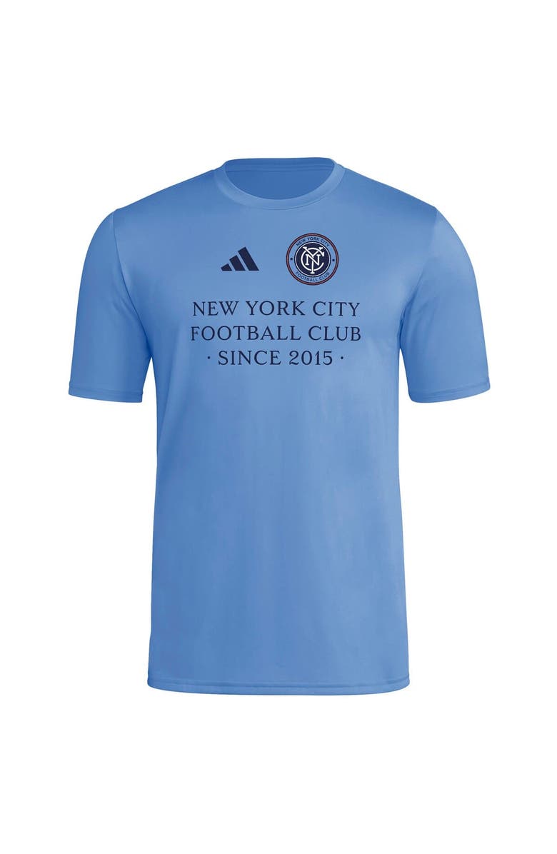 adidas Men's adidas Light Blue New York City FC 2025 Jersey Hook ...