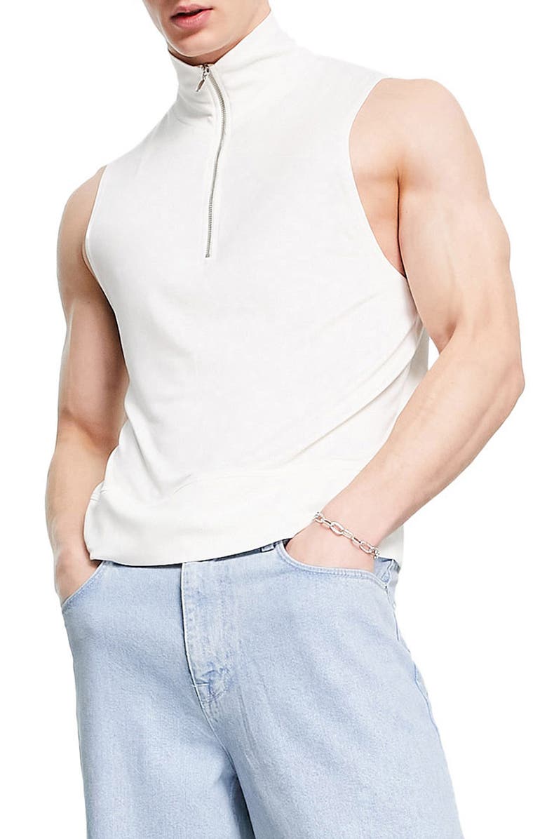 ASOS DESIGN Heavyweight Zip Vest | Nordstromrack