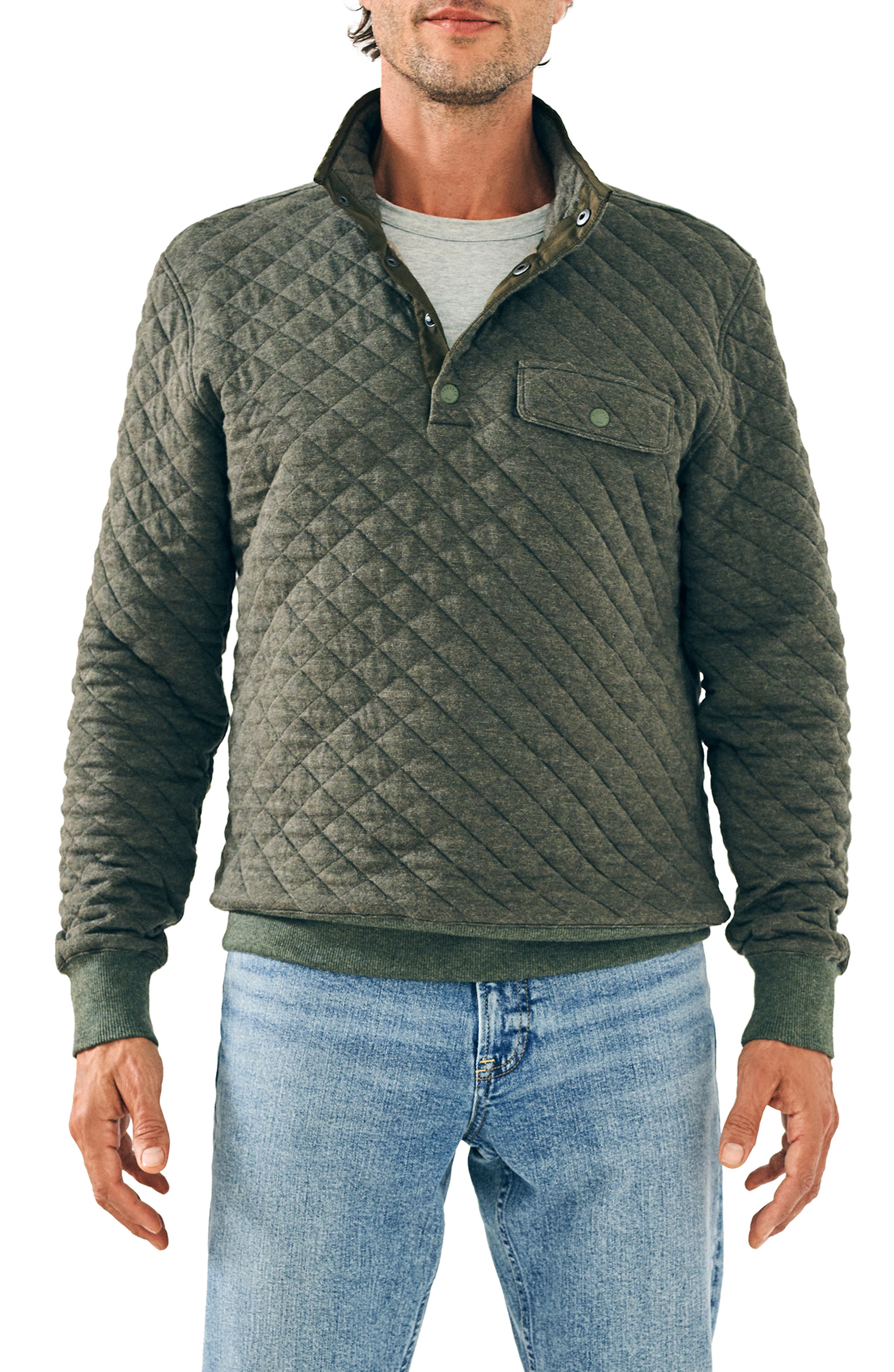 Faherty Epic Fleece Pullover | Nordstromrack