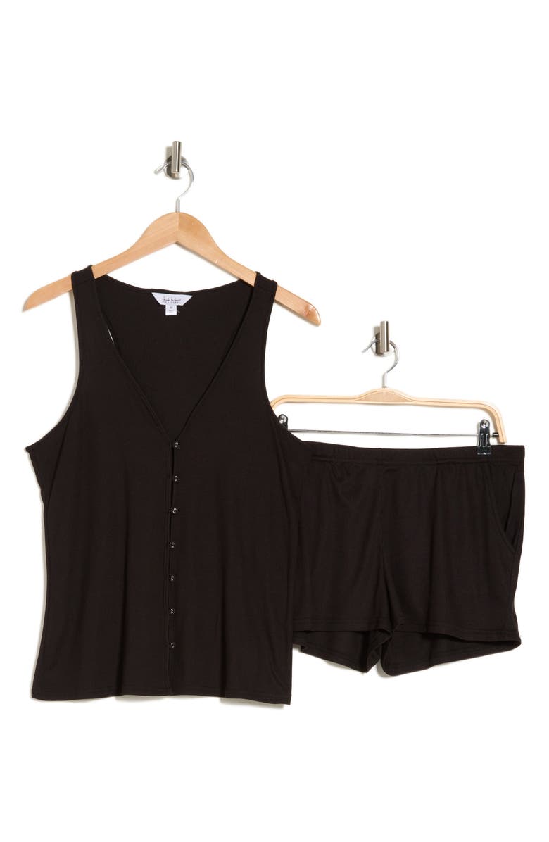 Nicole Miller Button Tank Short Pajamas | Nordstromrack