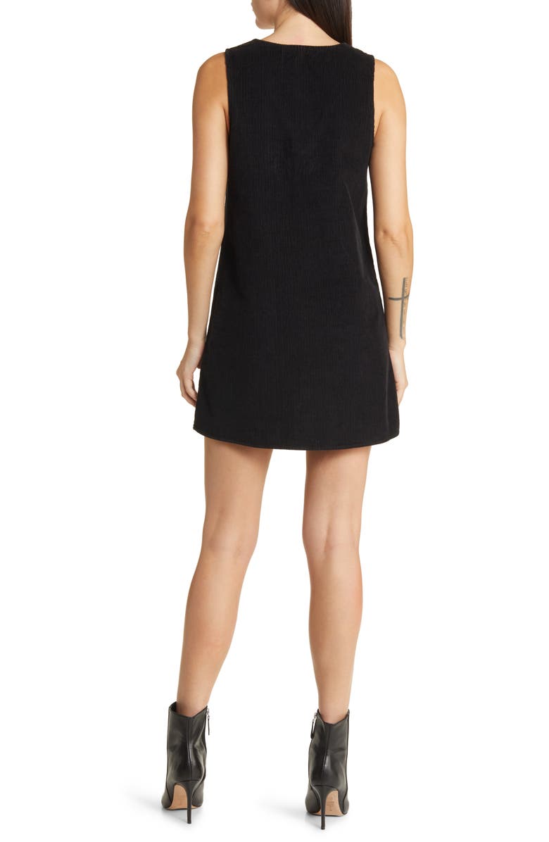 Nobody's Child Piper Cord Sleeveless Organic Cotton Minidress ...