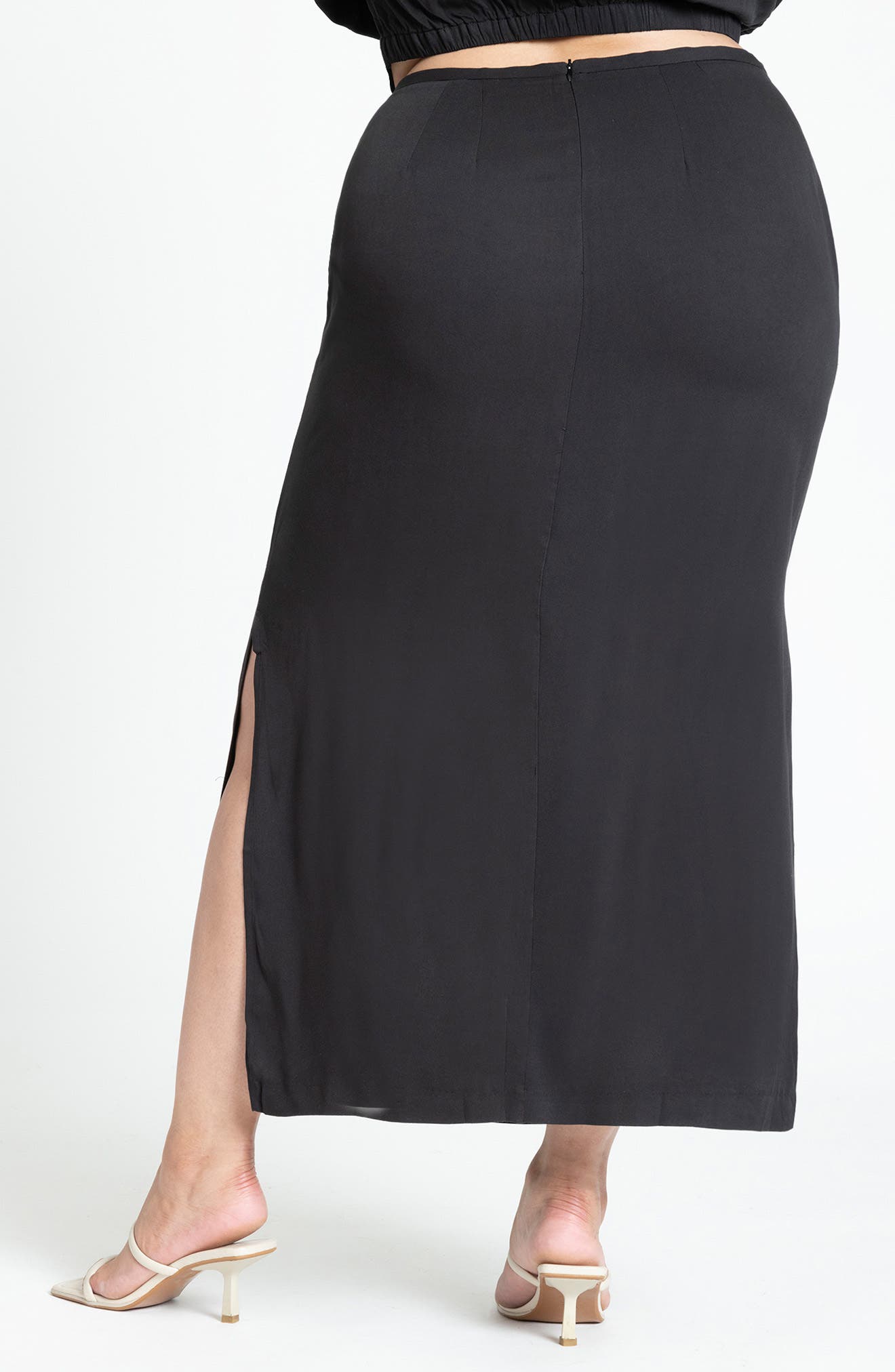 ELOQUII Lightweight Column Skirt | Nordstromrack