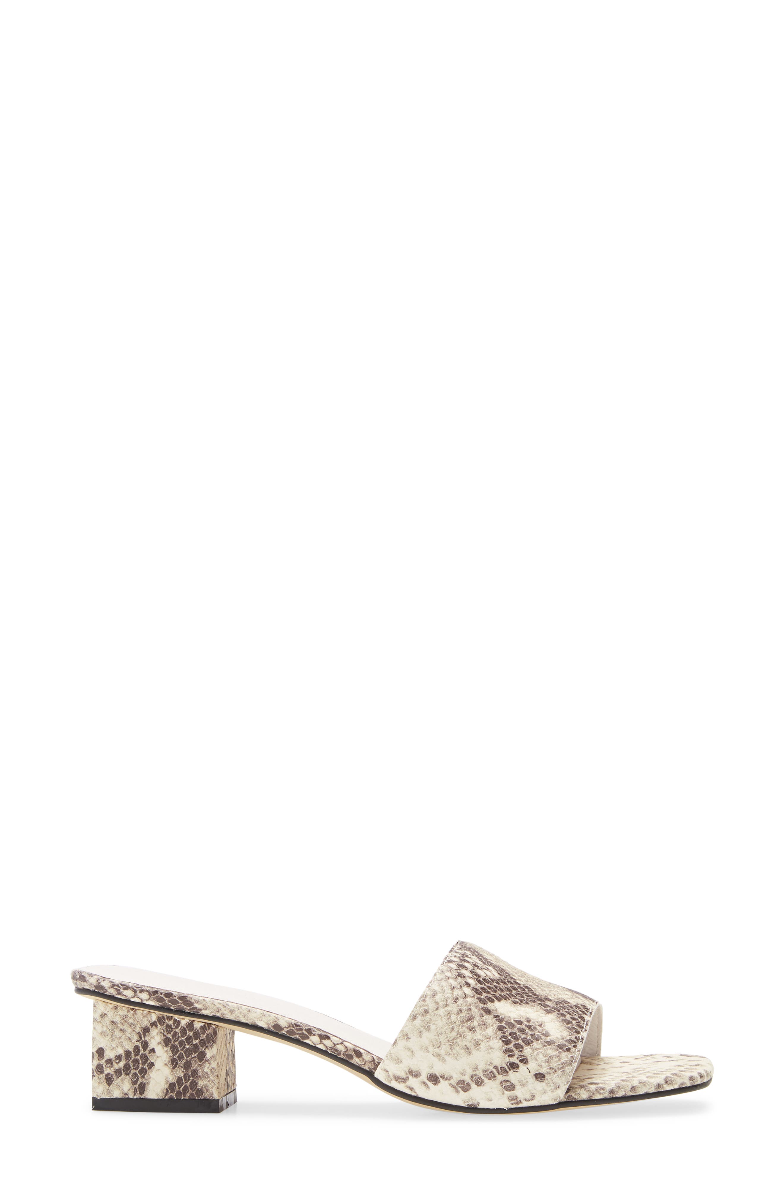 Chocolat Blu Cali Snake Embossed Slide Sandal (Women) | Nordstromrack
