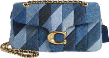 COACH Tabby Quilted Patchwork Denim Shoulder Bag | Nordstrom