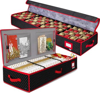 GLOMERY 2-Pack Christmas Storage Boxes | Nordstromrack