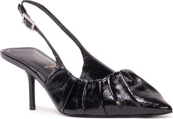 BLACK SUEDE STUDIO Piaz Slingback Pointed Toe Pump (Women) | Nordstrom
