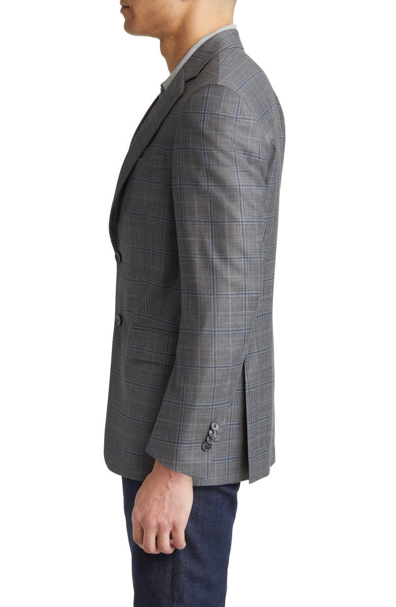 Peter Millar Tailored Fit Plaid Wool Sport Coat | Nordstromrack