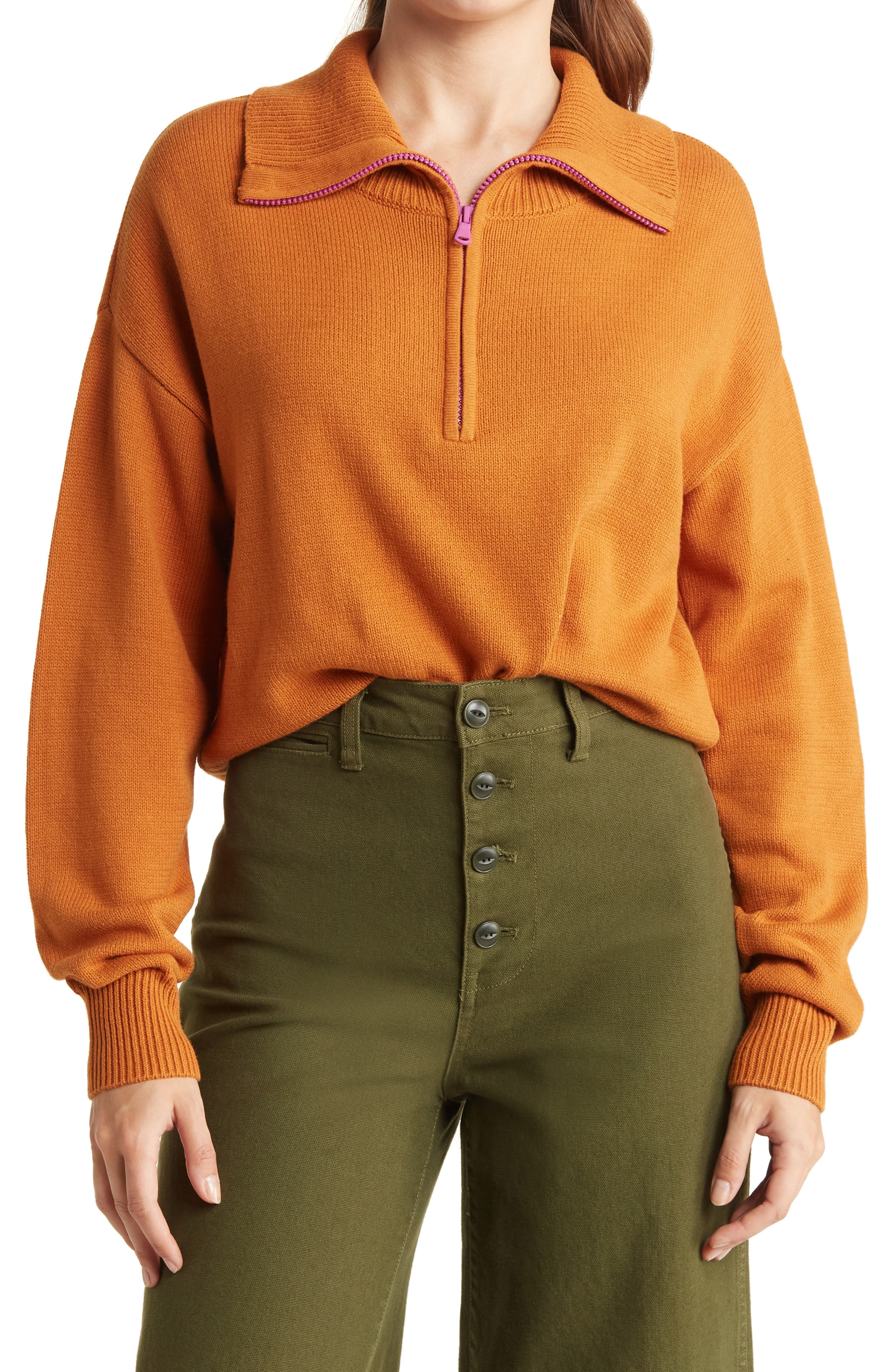 Melrose and Market Half Zip Sweater | Nordstromrack