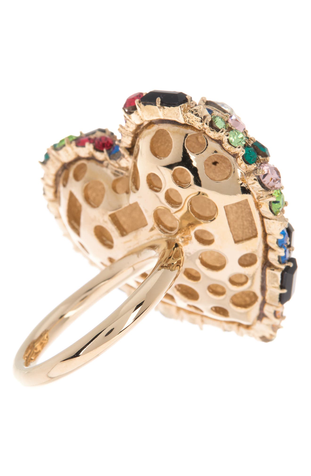 Valentino Garavani VALENTINO Jeweled Heart Cocktail Ring | Nordstromrack